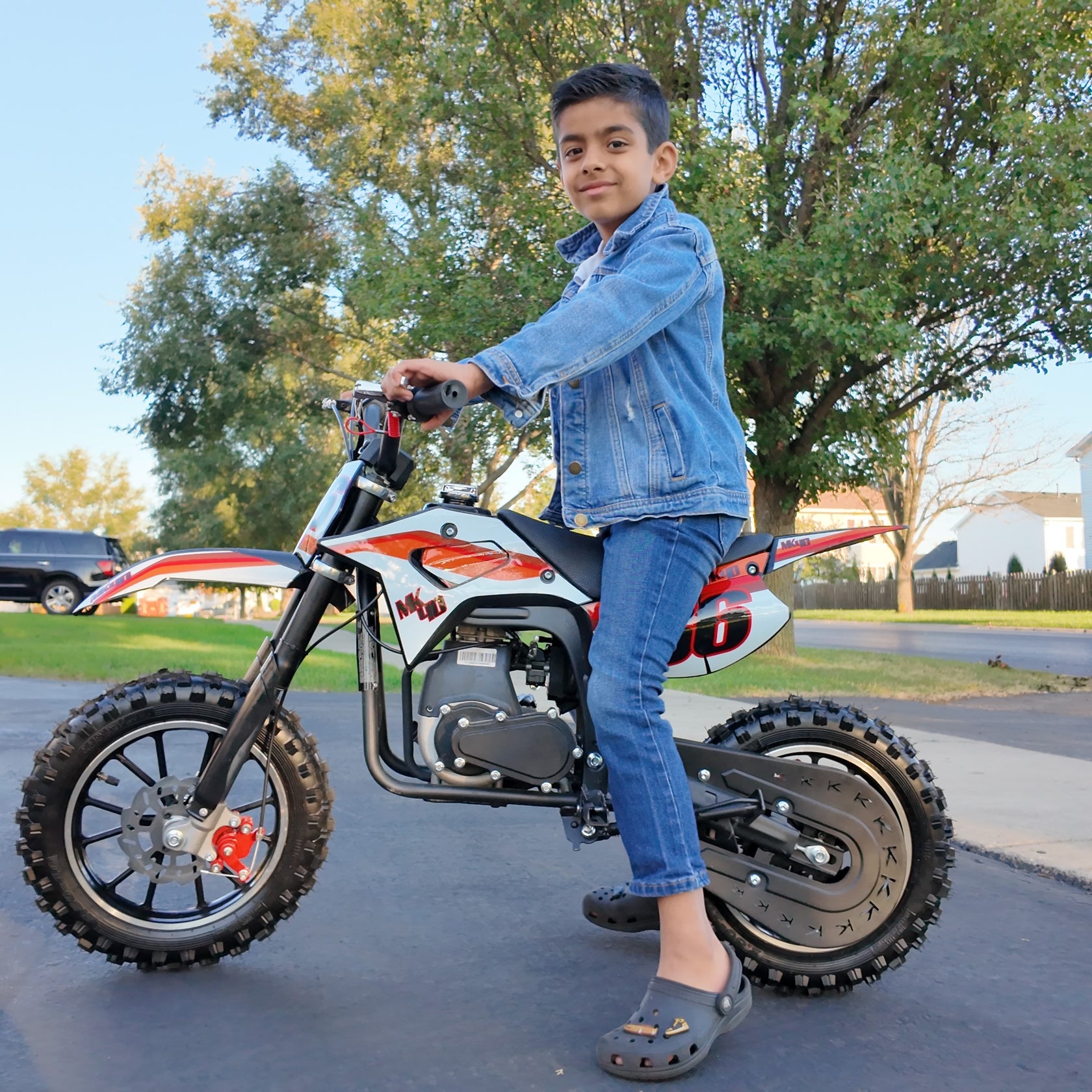 SYX MOTO MK 40cc 4 Stroke Pull Start Mini Dirt Bike