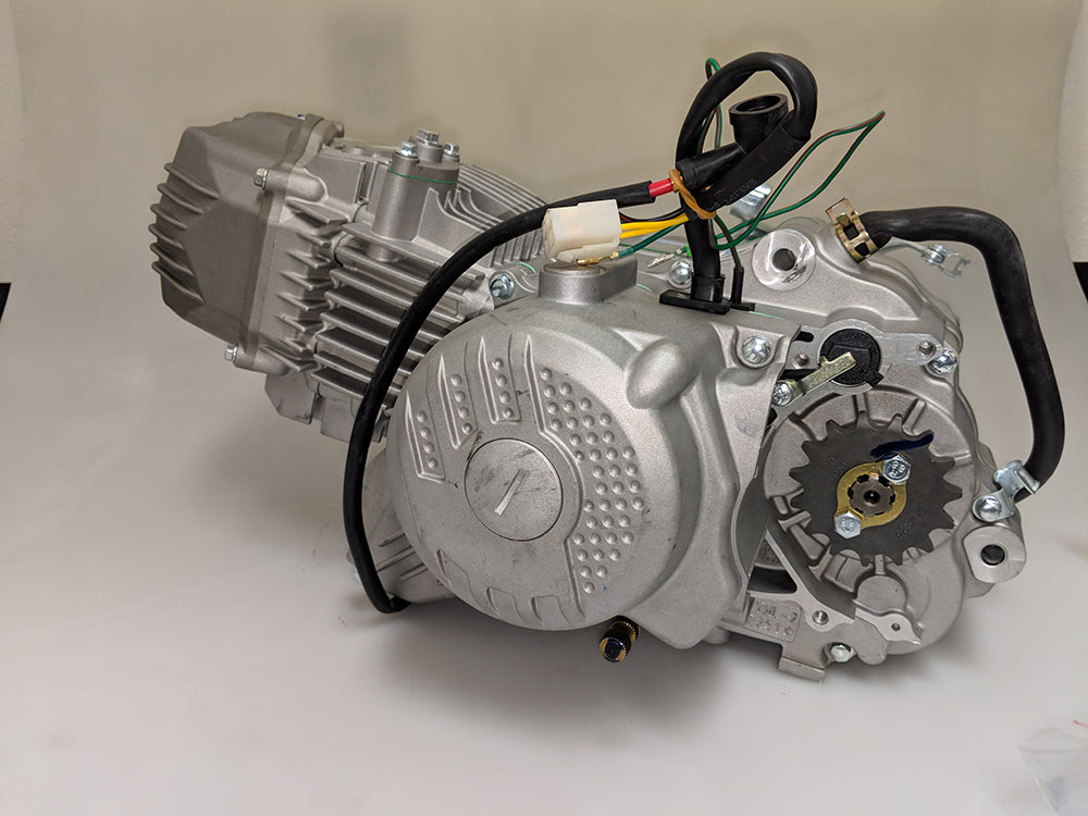 Zongshen ZS190, 190cc 2 Valve Engine 5 Speed Manual Kick and Electric ...